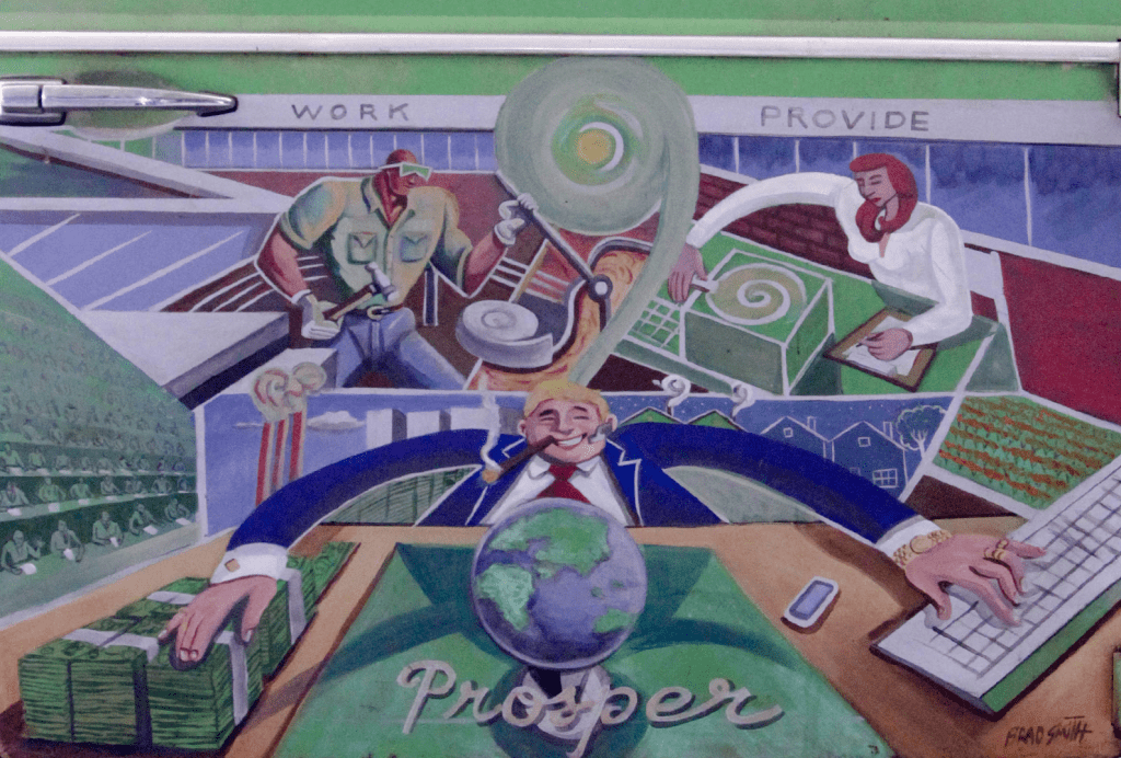 Work. Provide. Prosper. - Brad Smith Art